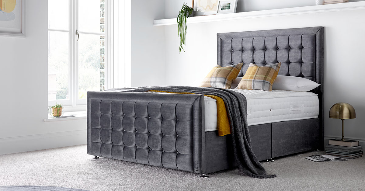 Deepsleep Gloucester High Foot Bed Frame | Linthorpe Beds