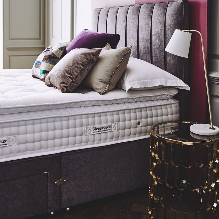 Sleepeezee Perfectly British Mayfair 3200 Mattress + Premium Divan Bed
