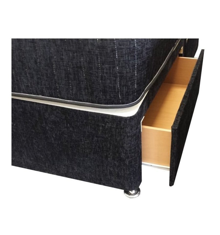 Custom Single Divan Base Only | Linthorpe Beds